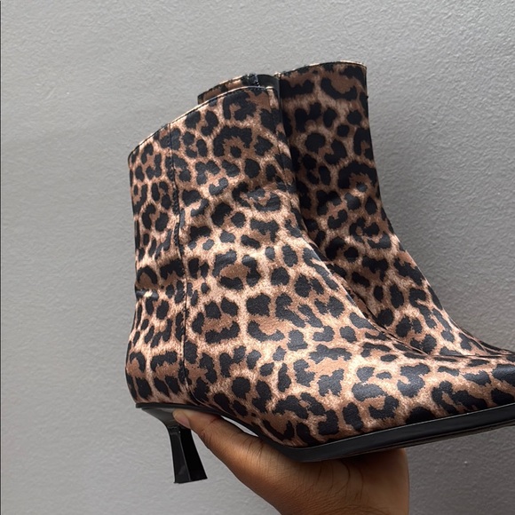 Zara | Shoes | Zara Leopard Print Ankle Booties | Poshmark